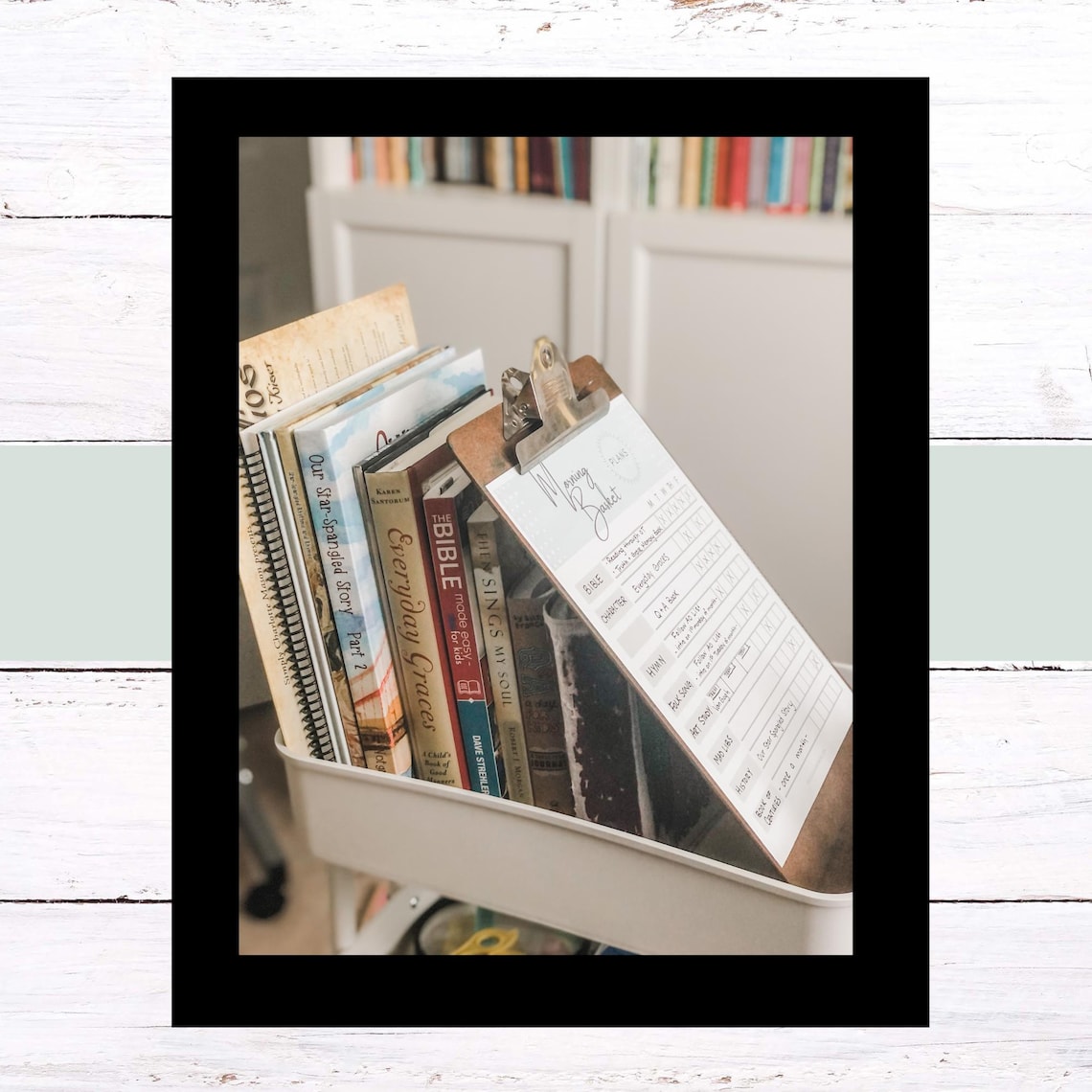 Homeschool Morning Basket Schedule | Planning Pages (digital PDF) - Etsy
