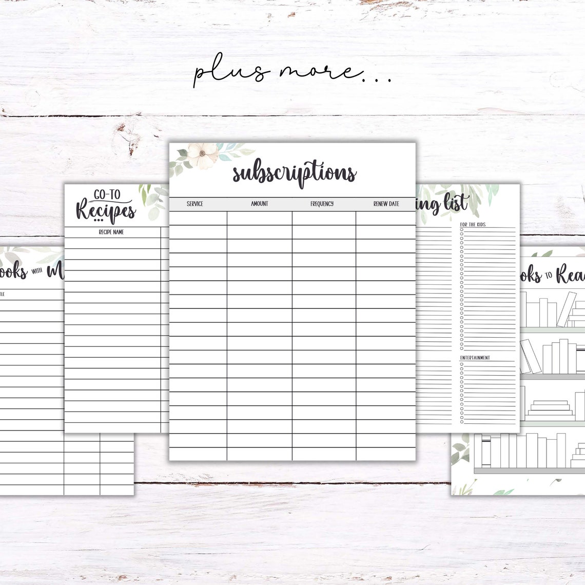 Homeschool Planner Undated Planner Homeschool Trackers - Etsy