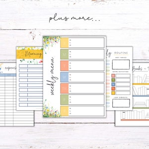 Homeschool Planner | Undated Planner | Homeschool Trackers | Printable ...