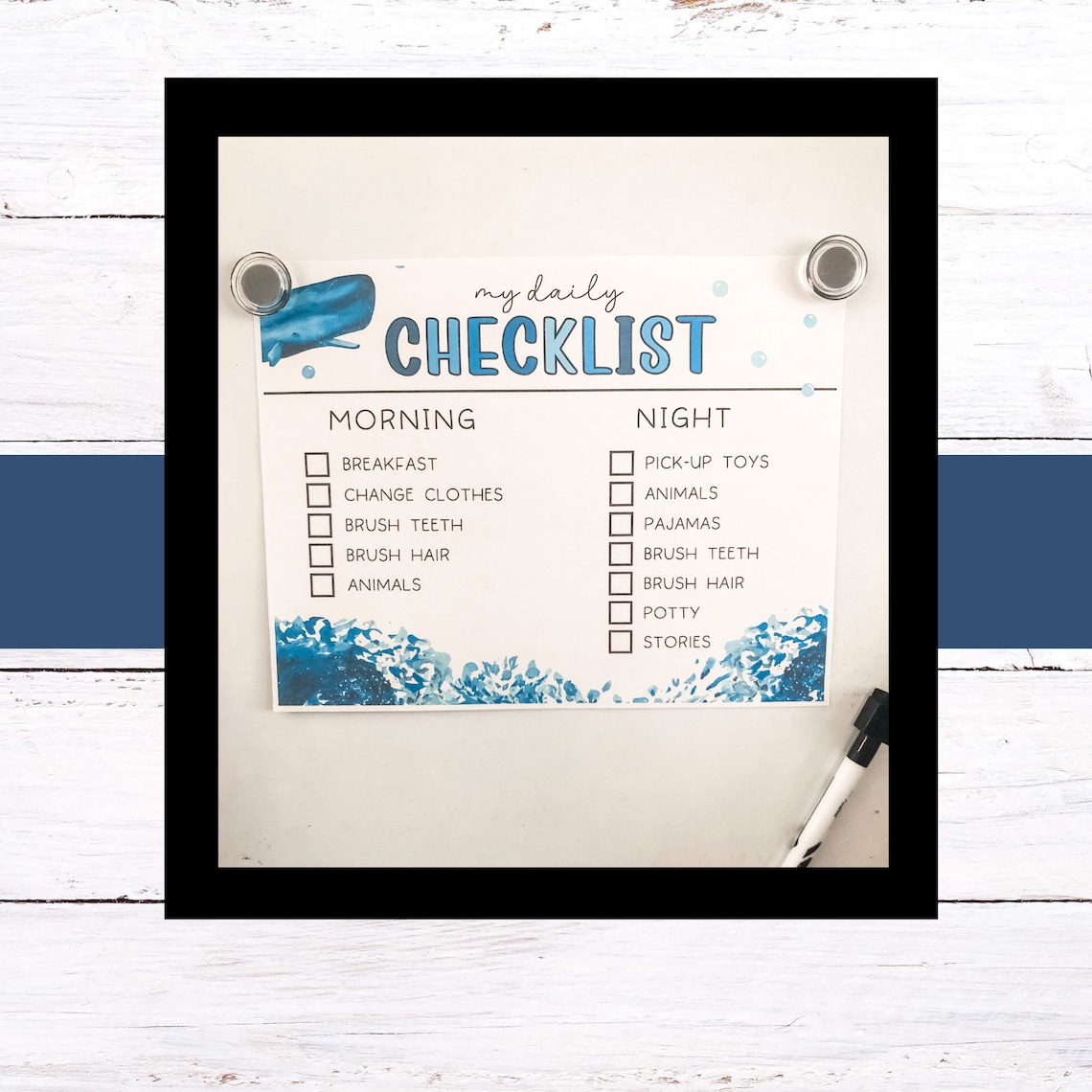 Daily Routine Chart Morning Checklist Get Ready for School Get Ready ...