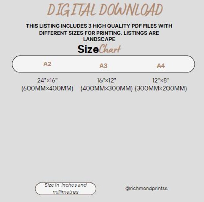 Printable Alphabet Poster - Etsy