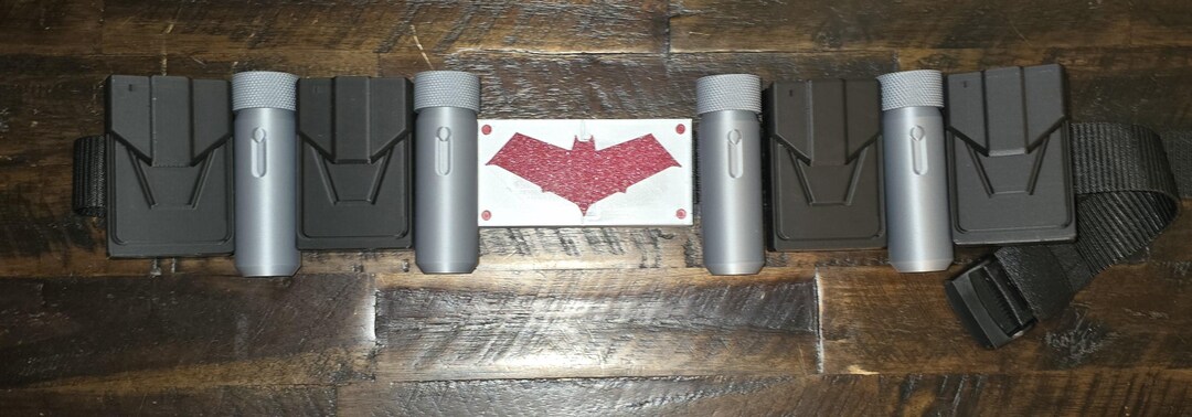 Red Hood Utility Belt, Buckle Options - Etsy