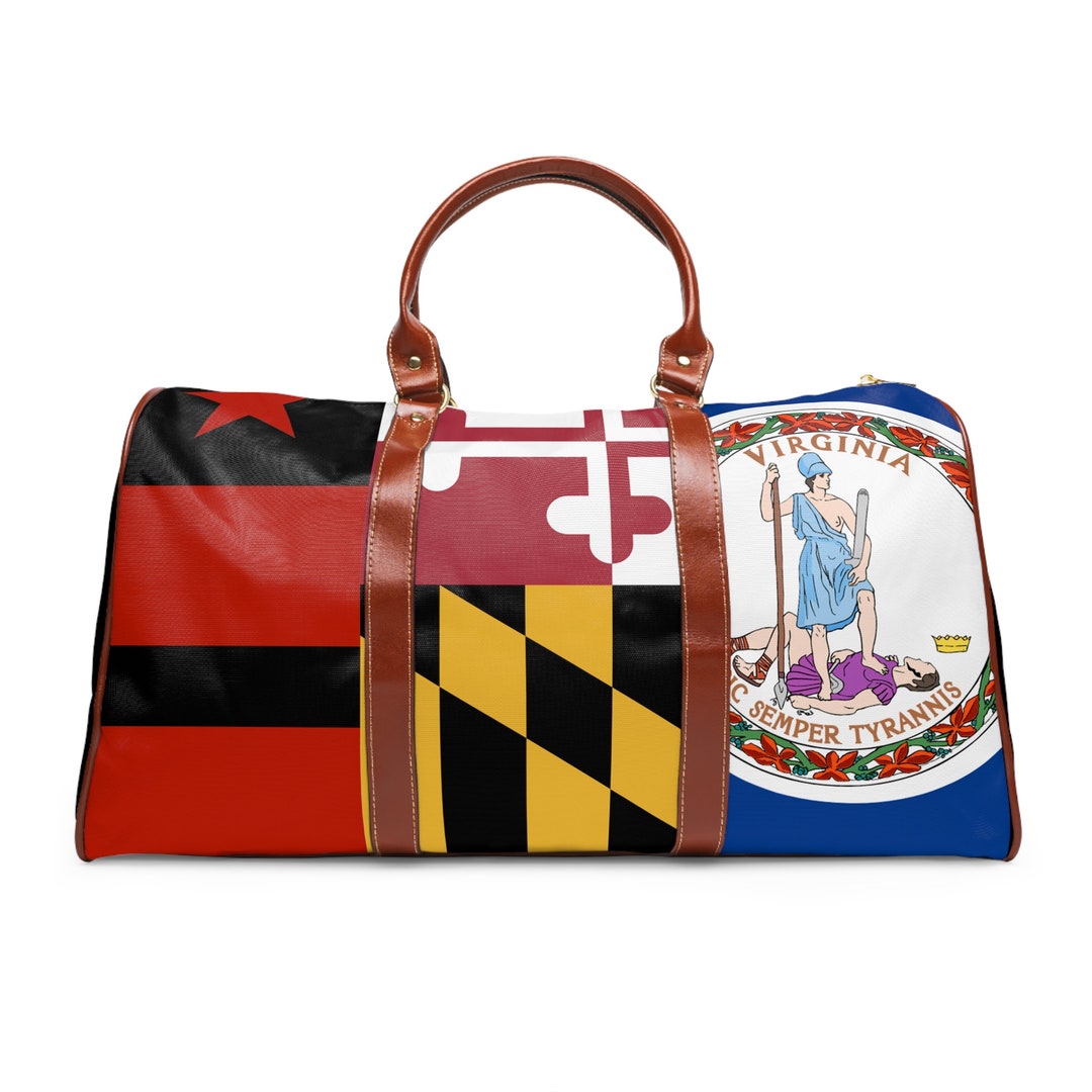 DMV Flag Travel Bag - Etsy