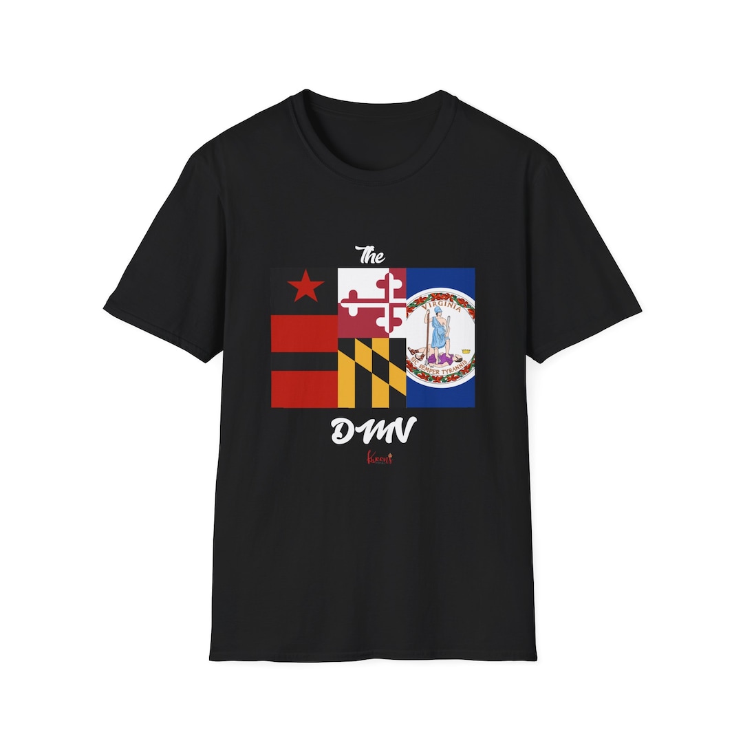 DMV Flag T-shirt - Etsy