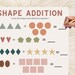 Simple Shape Addition Worksheet - Etsy