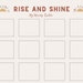 Morning and Nighttime Visual Routine Chart Schedule and Routine Chart ...