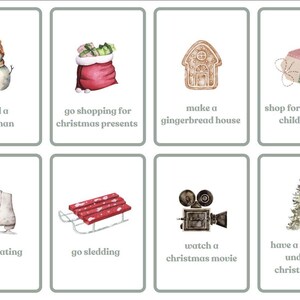36 Advent Calendar Activity Cards (+4 Make Your Own!), Christmas ...