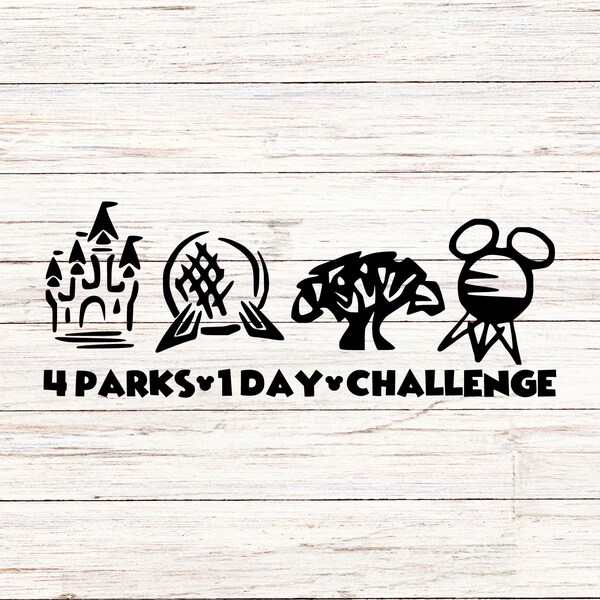 Four Parks Svg - Etsy