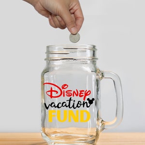D I S N E Y Vacation Fund, Customize Gift Svg, Vinyl Cut File, Svg, Jpg ...
