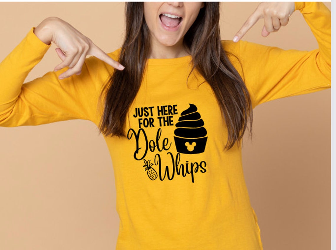 Just Here for the Dole Whips Customize Gift Svg Vinyl Cut - Etsy