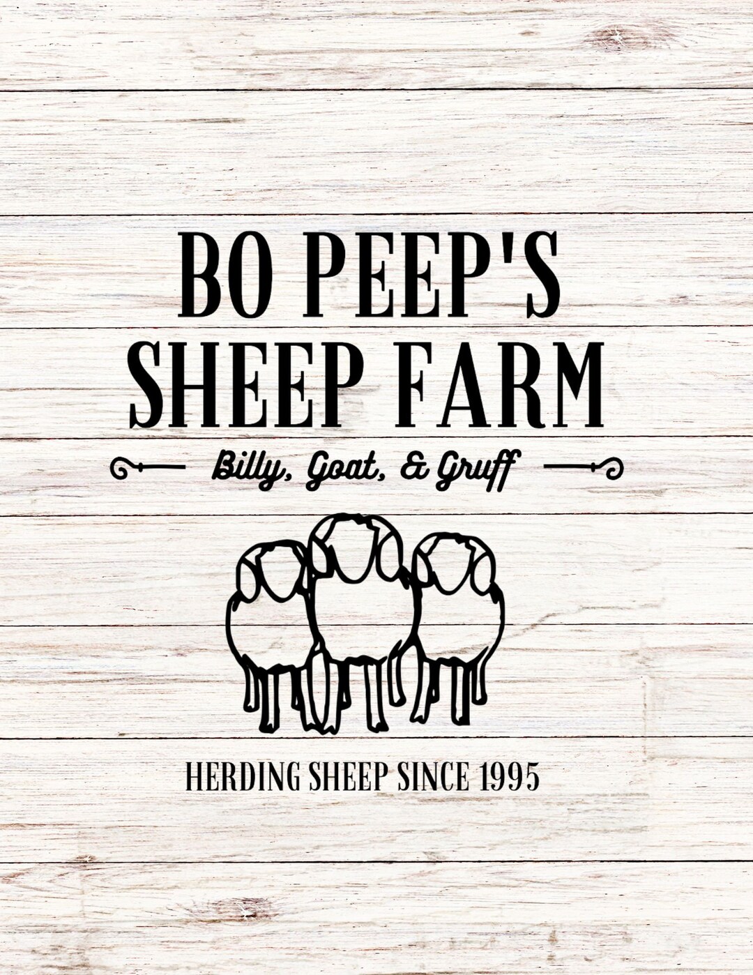 Bo Peep's Sheep Farm, Customize Gift Svg, Vinyl Cut File, Svg, Jpg, Png ...