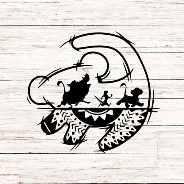 Lion King Symbols Svg - Etsy