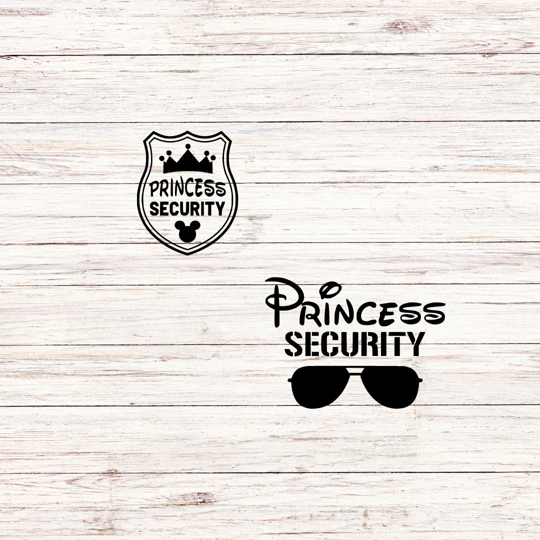 Princess Security, Customize Gift Svg, Vinyl Cut File, Svg, Jpg, Png ...