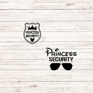 Princess Security, Customize Gift Svg, Vinyl Cut File, Svg, Jpg, Png ...