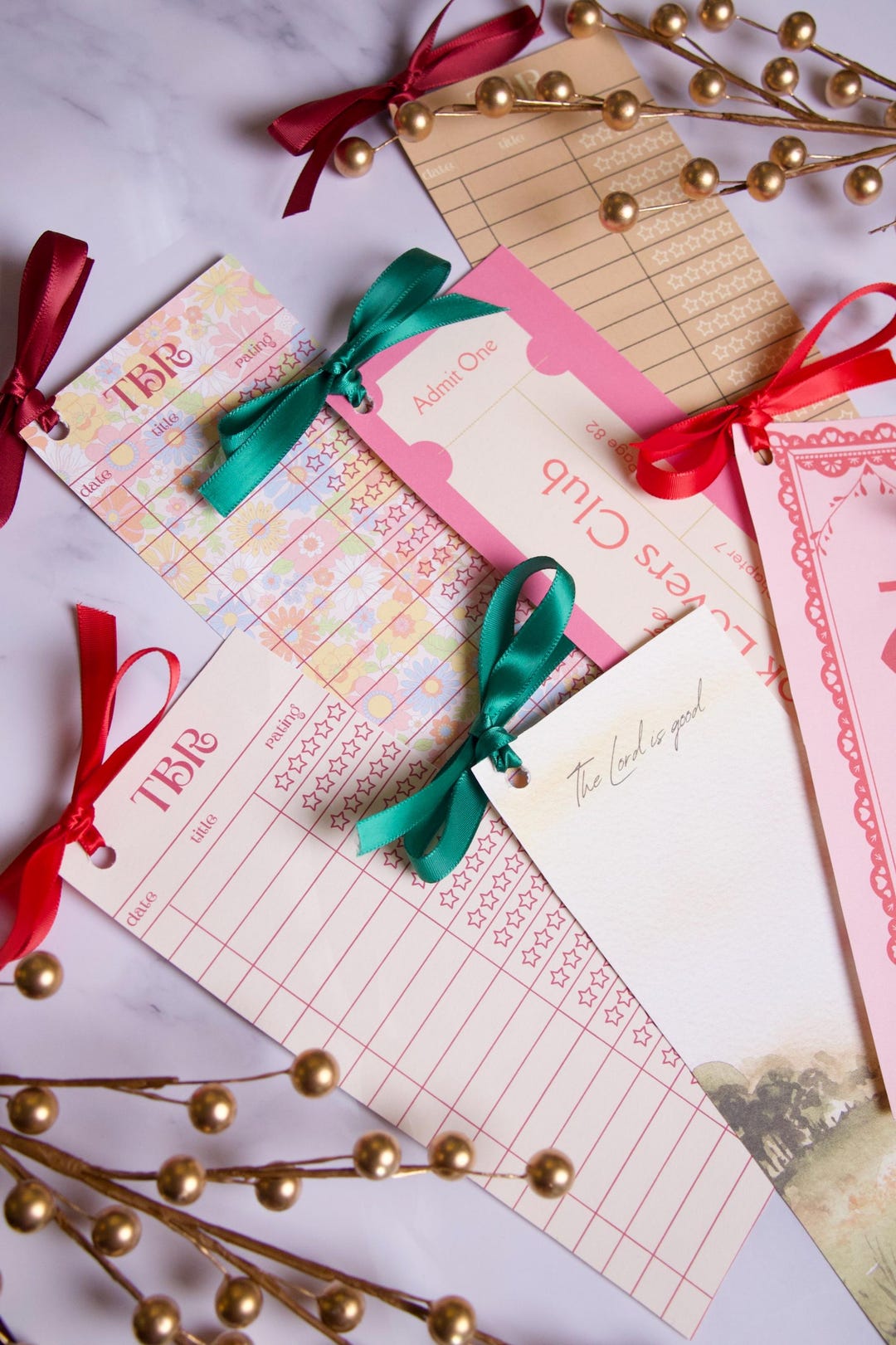 Bookmarks | TBR Bookmark Tracker | Star Rating Bookmarks | Preppy ...