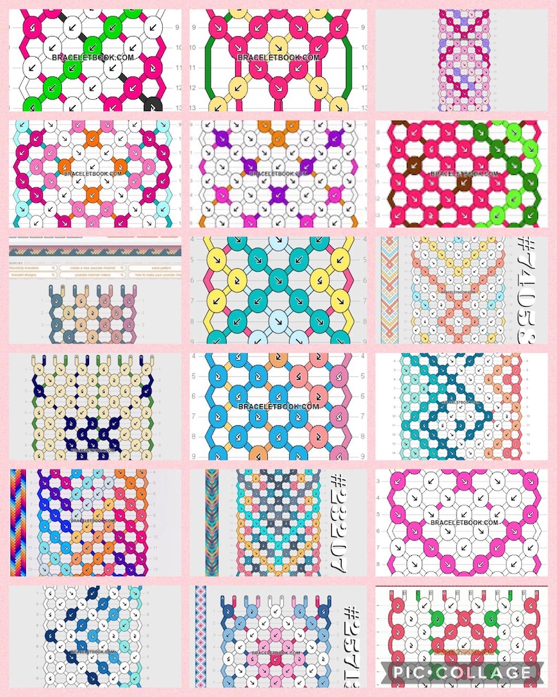 Custom Friendship Bracelet | Handwoven Embroidery Floss, Bracelet Book ...