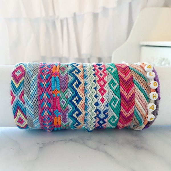 Woven Friendship Bracelets - Etsy