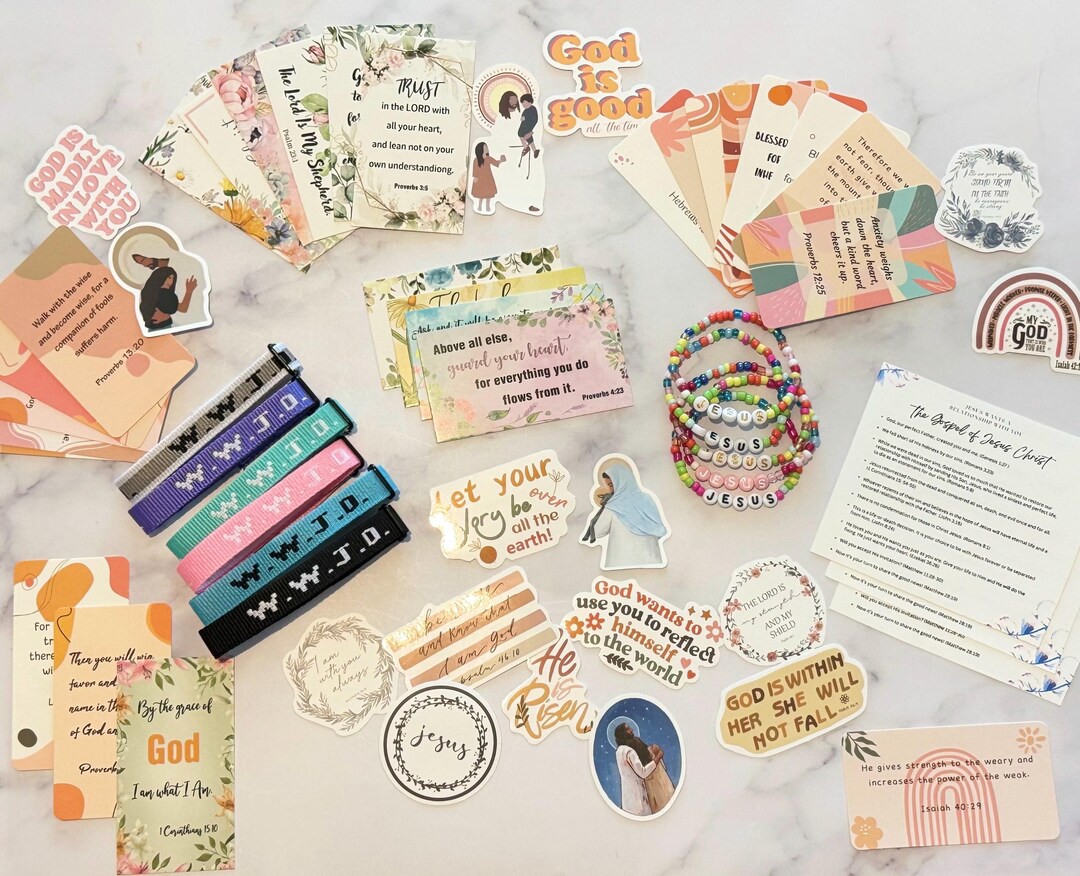 Christian Missionary Set | Scripture and Gospel Card Handouts ...