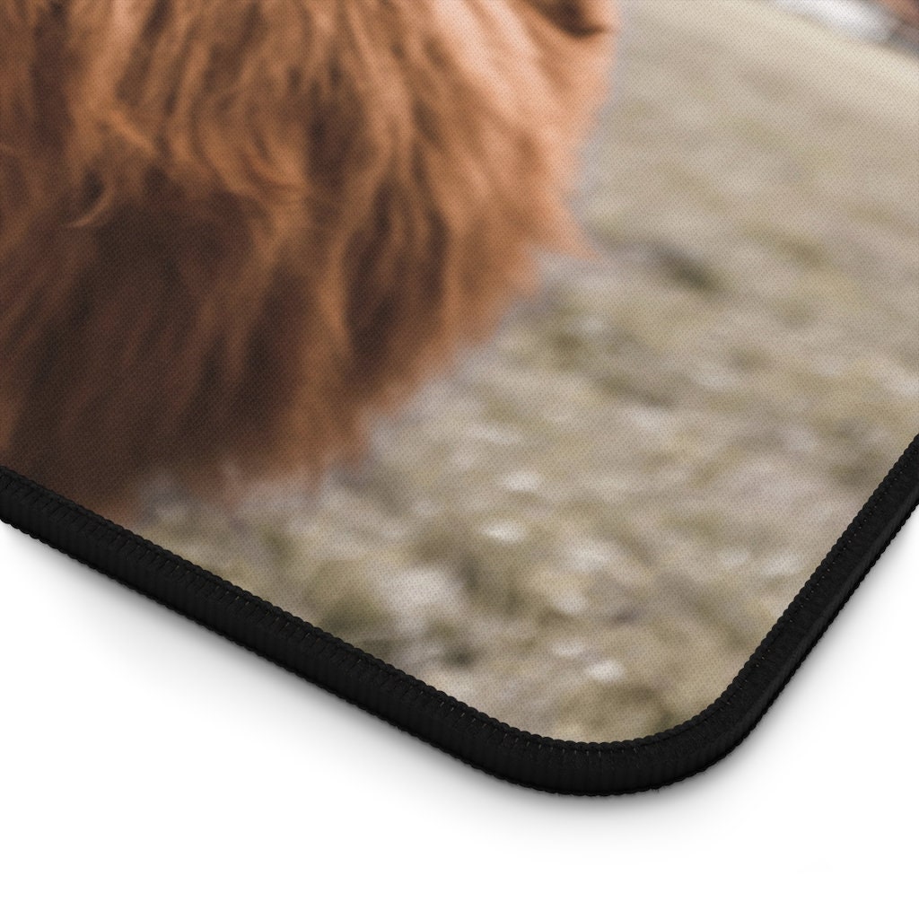 Western Office Decor, Highland Cow Desk Mats, Cow Giant Mouse Pad ...