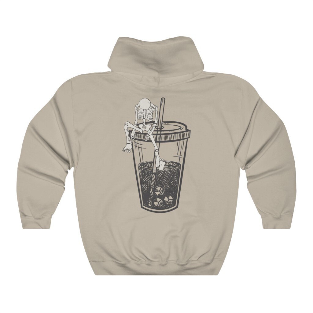 Iced Coffee Sweatshirt, Coffee Hoodie, Gift for Coffee Lover, but First ...