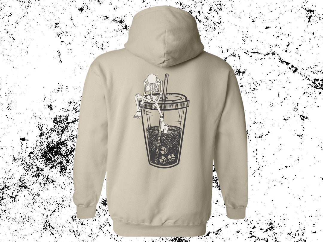 Iced Coffee Sweatshirt, Coffee Hoodie, Gift for Coffee Lover, but First ...