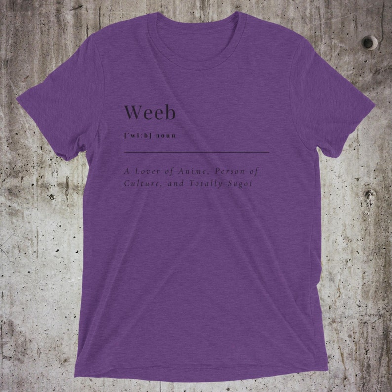 Weeb Short Sleeve T-shirt - Etsy