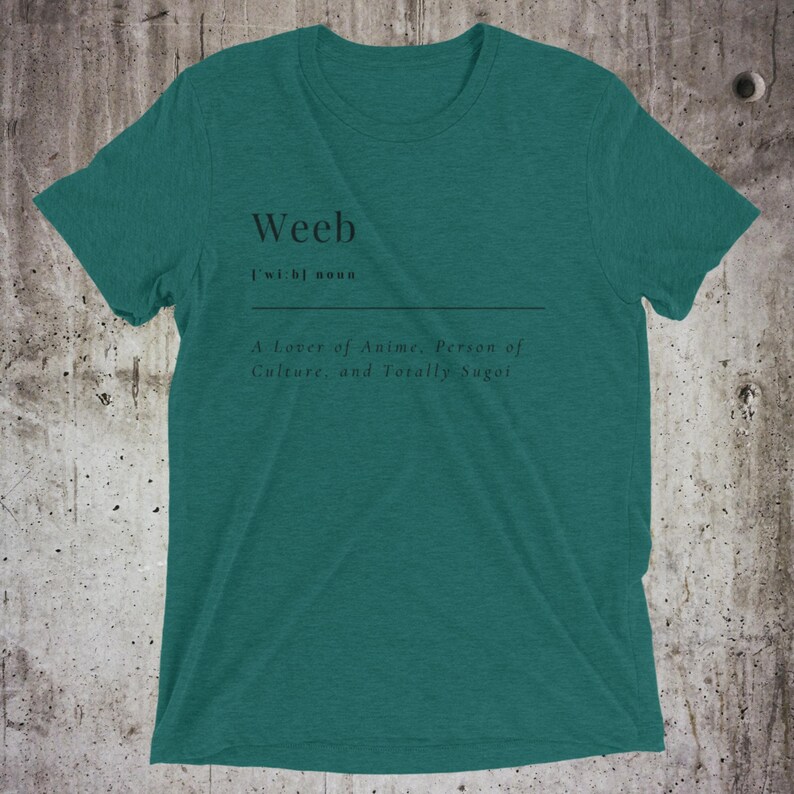Weeb Short Sleeve T-shirt - Etsy