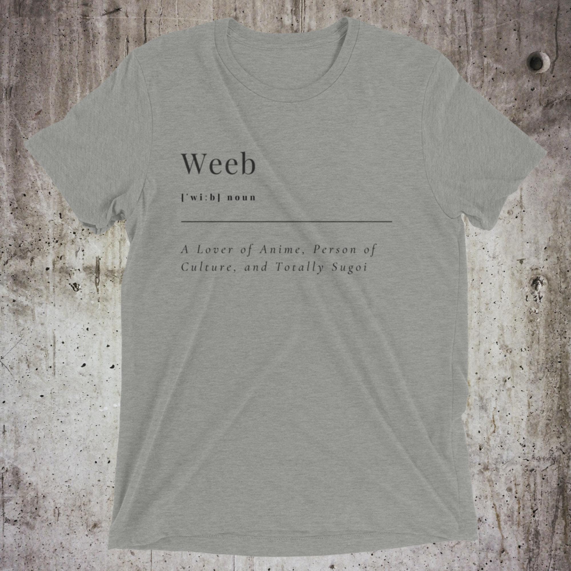 Weeb Short Sleeve T-shirt - Etsy