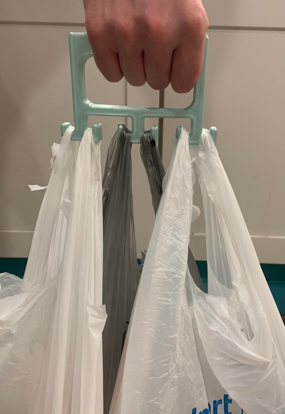 3D Printed Ergonomic Grocery Bag Handle - Etsy