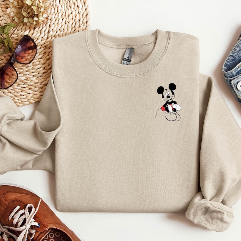 Mickey Mouse Sweater - Etsy