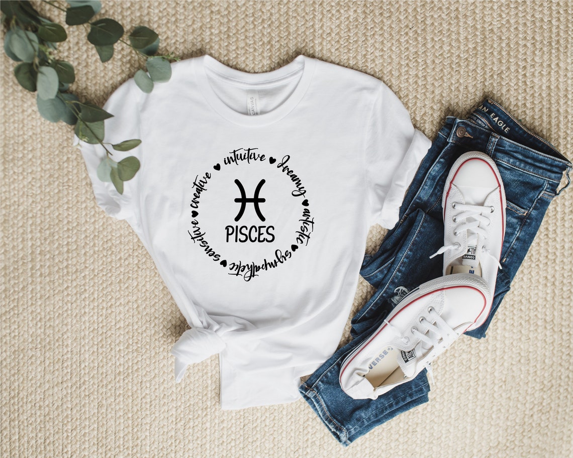 Pisces Nutrition Facts, Pisces Shirt, Pisces Gift, Gift for A Pisces ...