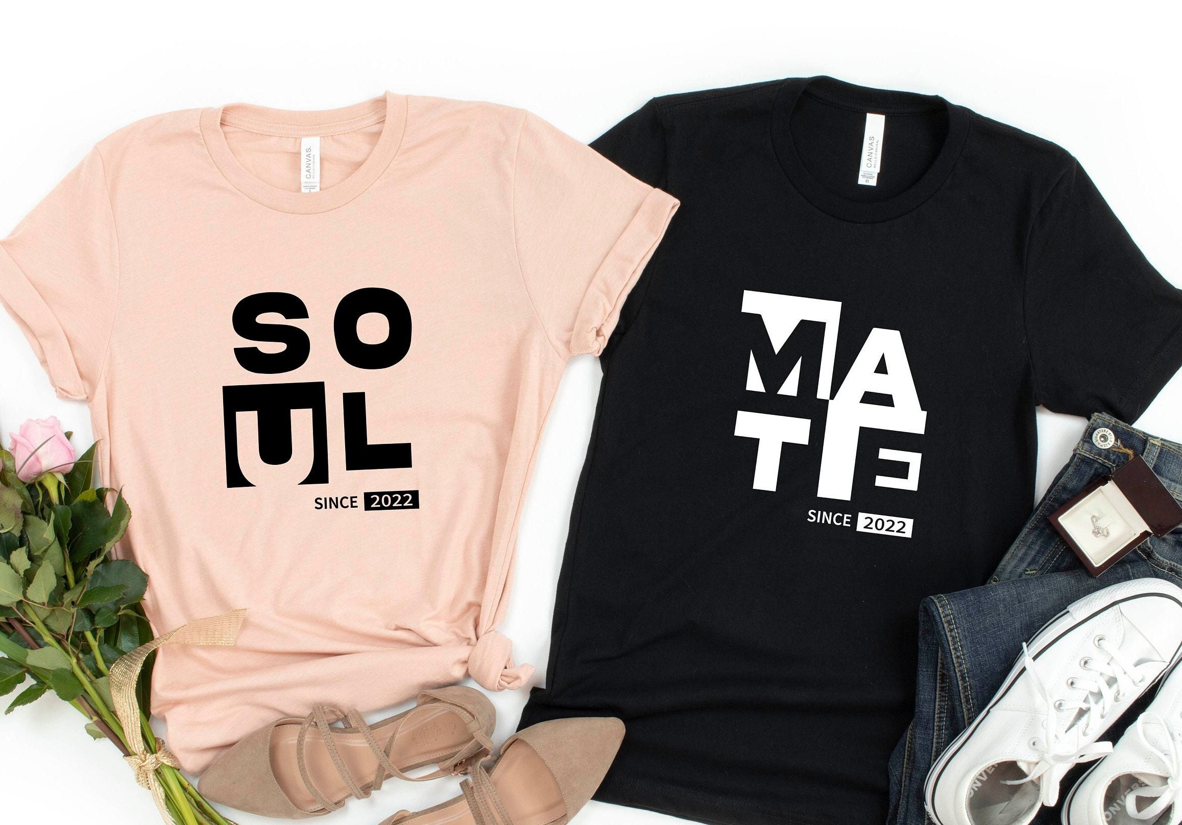 Custom Soul Mate Shirt, Matching Valentines Day Gift