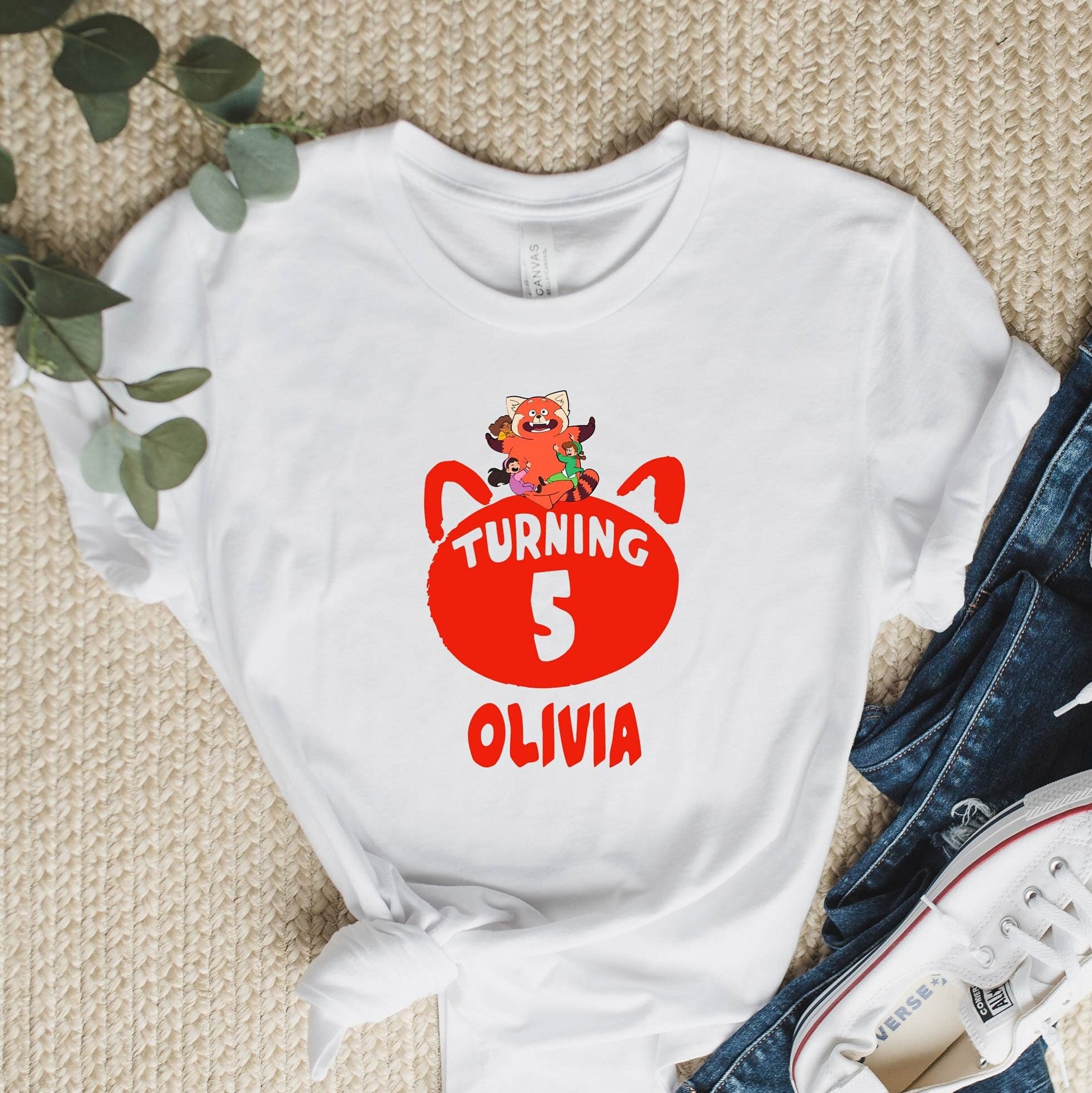 Personalized Turning Red Birthday Shirt Disney Turning Red - Etsy