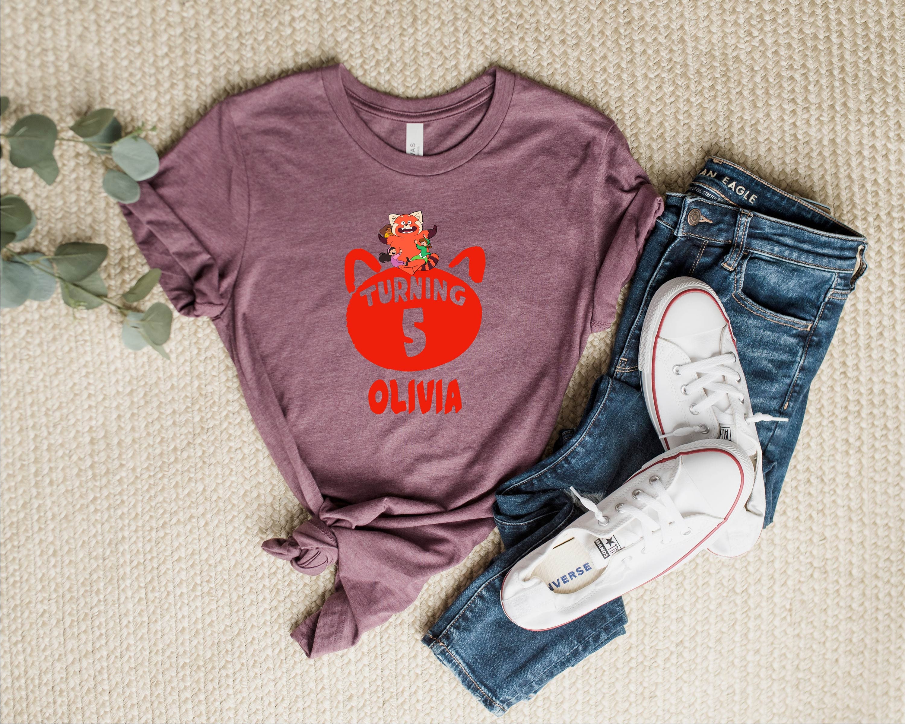 Personalized Turning Red Birthday Shirt Disney Turning Red - Etsy