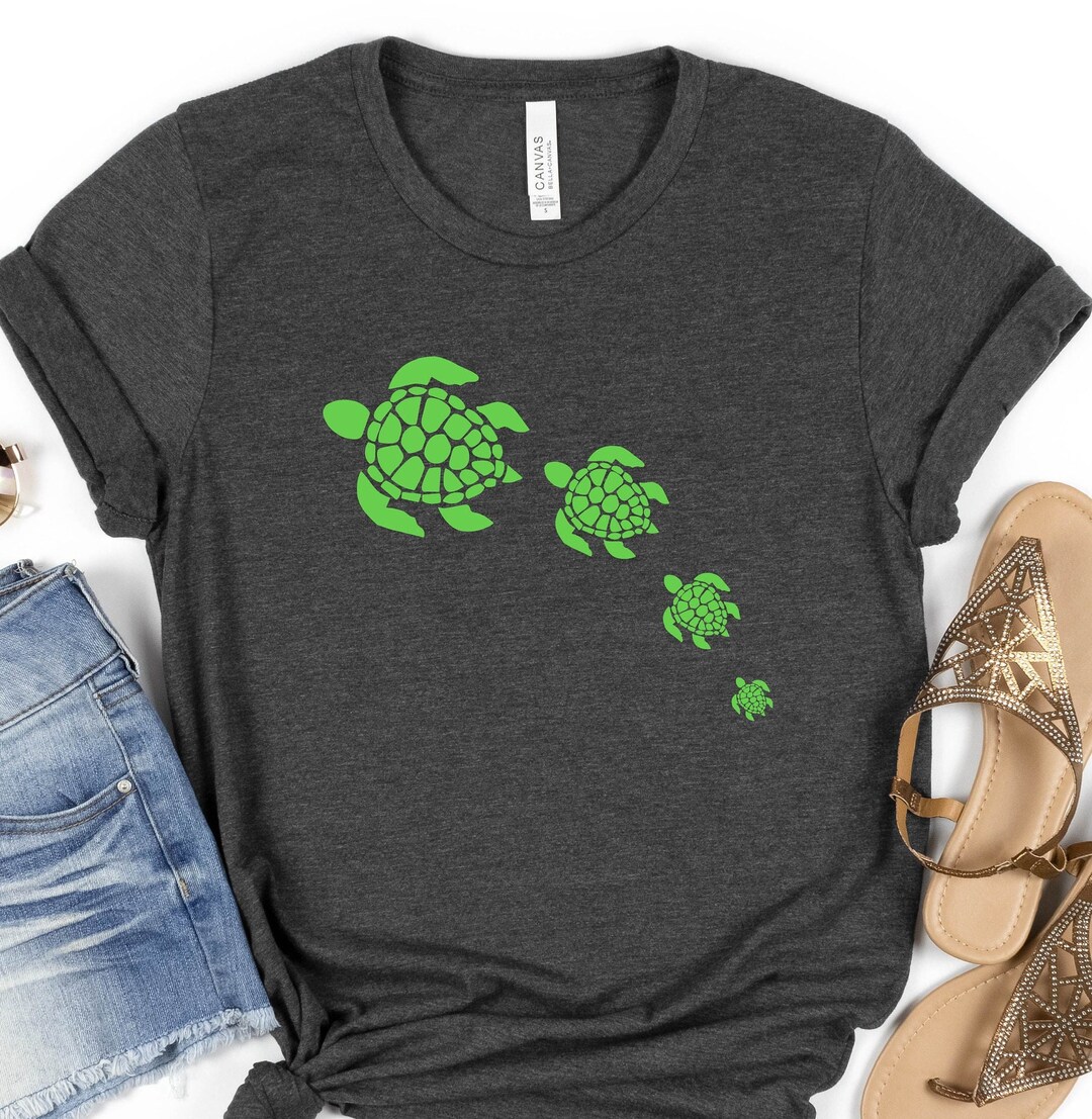 Cute Turtle Shirt, Love Turtle Shirt, Sea Turtle Shirt, Beach Life ...