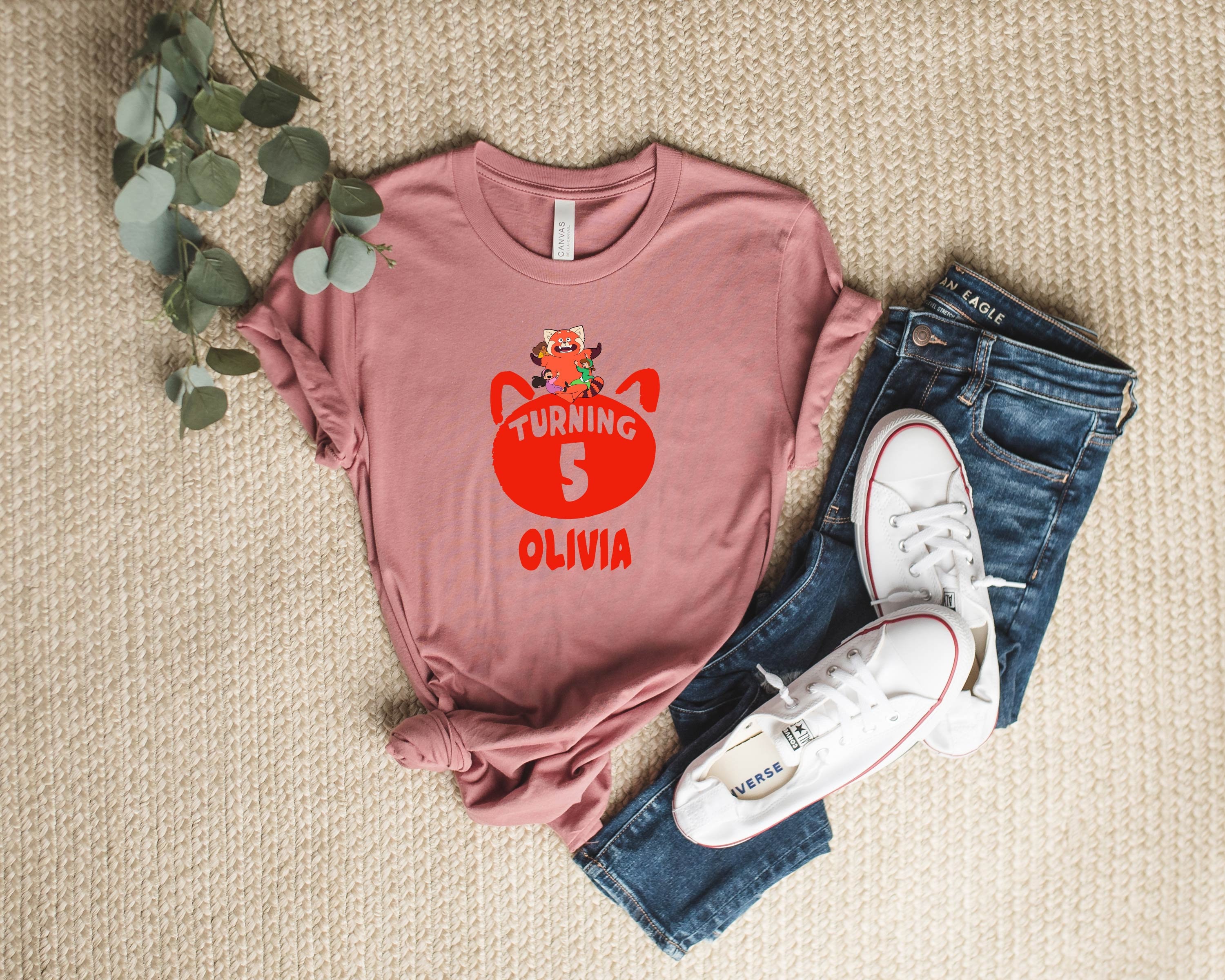 Personalized Turning Red Birthday Shirt Disney Turning Red - Etsy