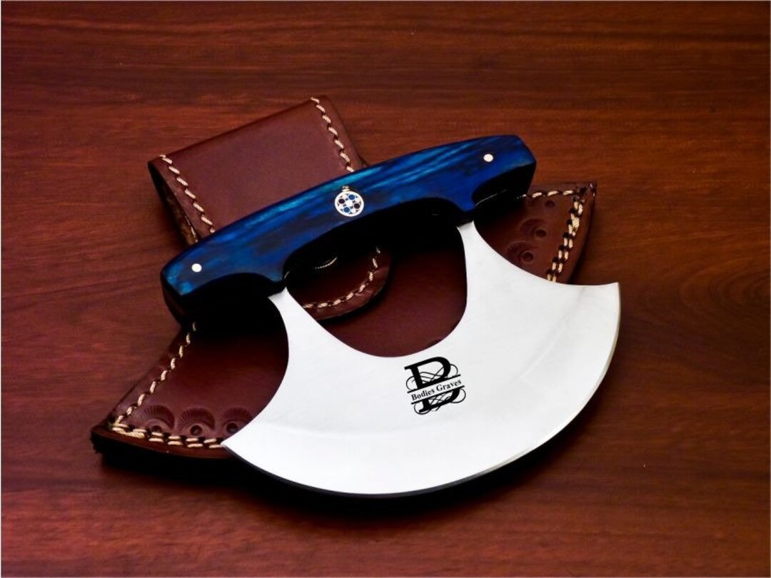 Personalized D2 Chef Kitchen Ulu Knife Chef Knife Heavy Duty D2 Handle ...