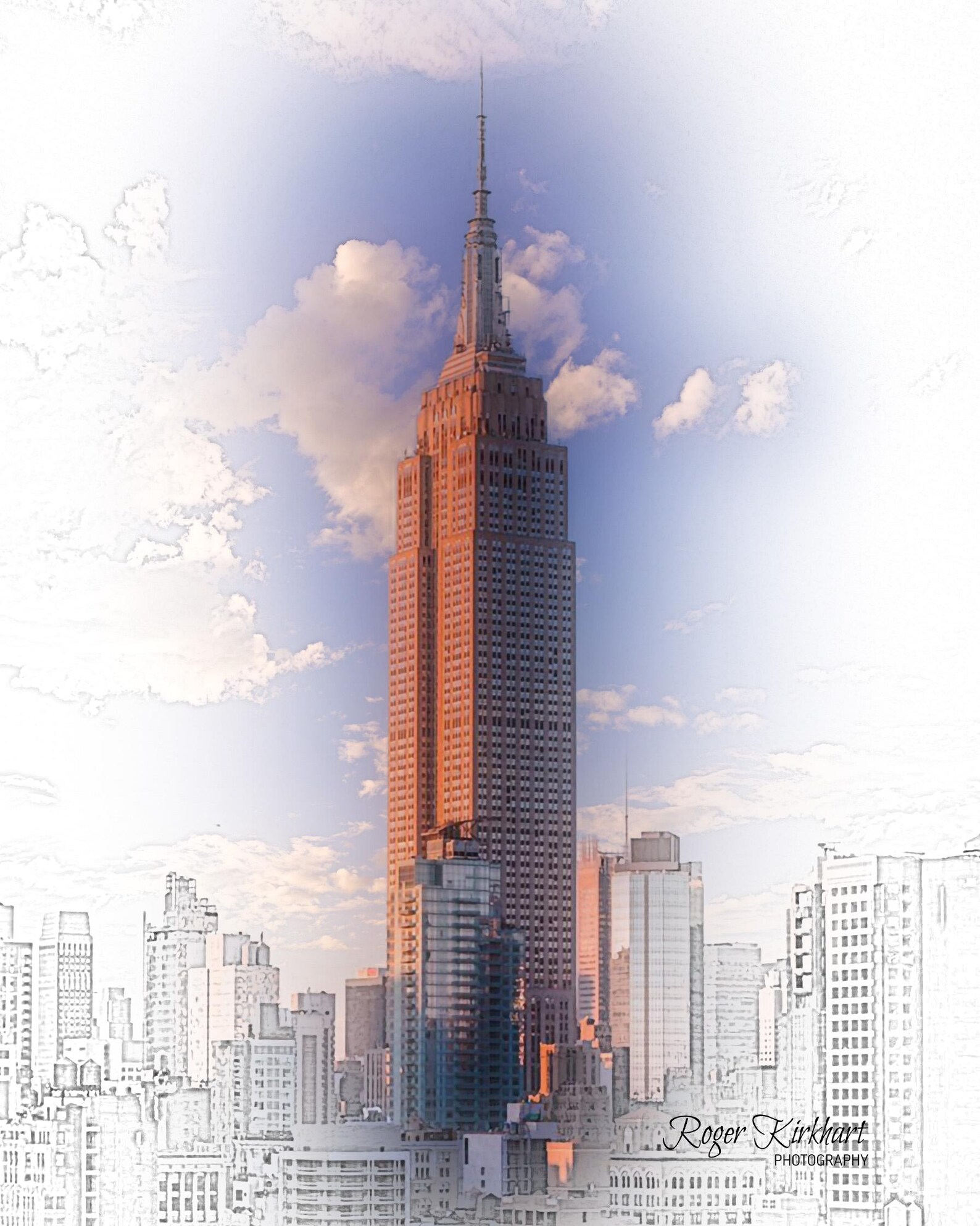 Empire State Building Print, NYC Skyline Art, Urban Home Decor - Etsy
