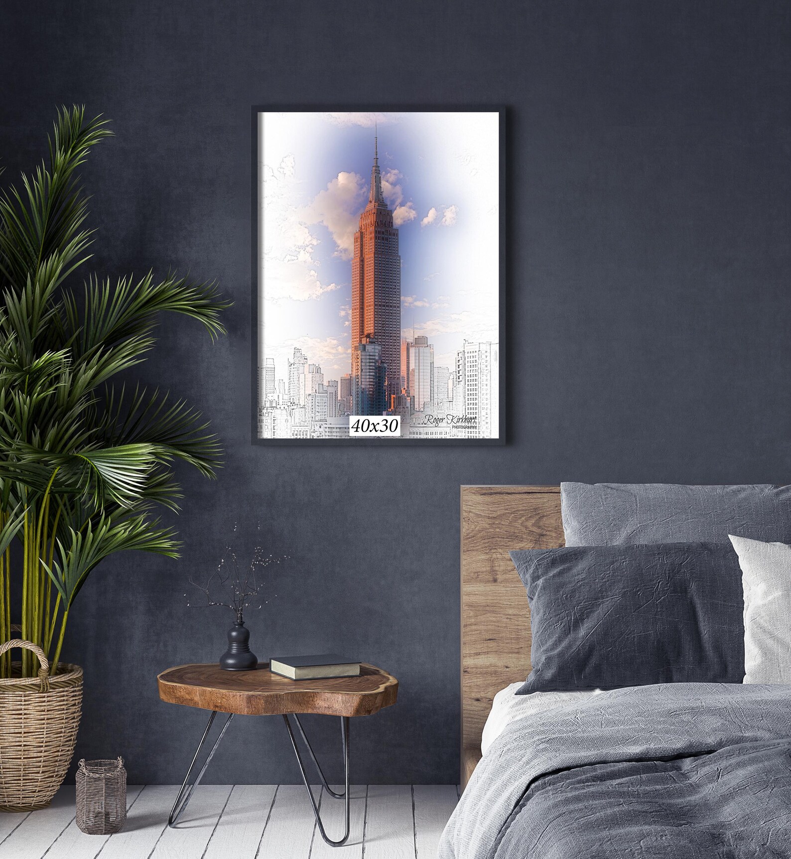 Empire State Building Print, NYC Skyline Art, Urban Home Decor - Etsy