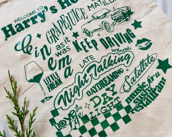 Harry Styles Font - Etsy