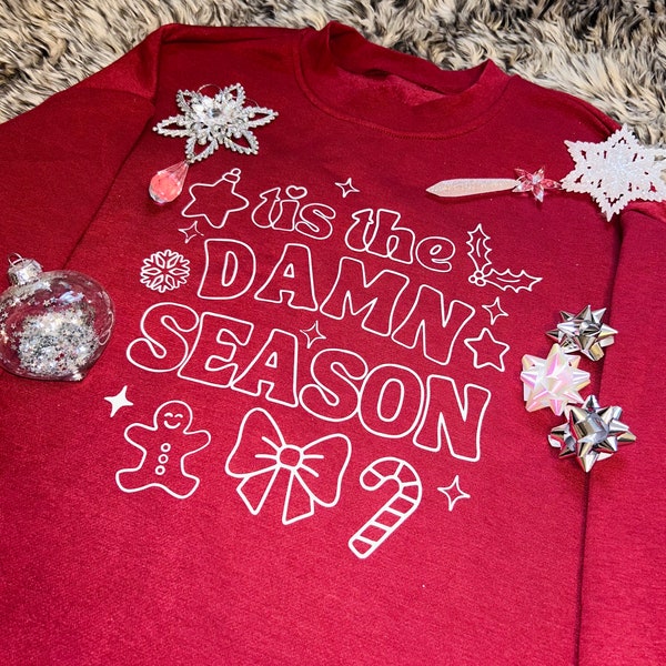 Tis the damn season jumper xmas - Etsy Polska Tis the damn season jumper xmas - Etsy Polska