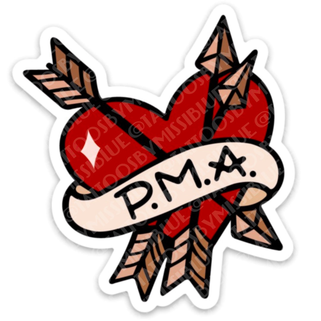 P.M.A. Sticker - Etsy