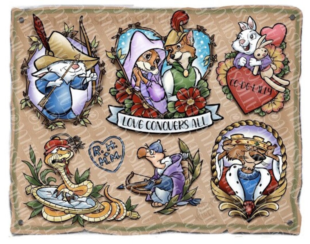 Robin Hood Print (unframed) - Etsy