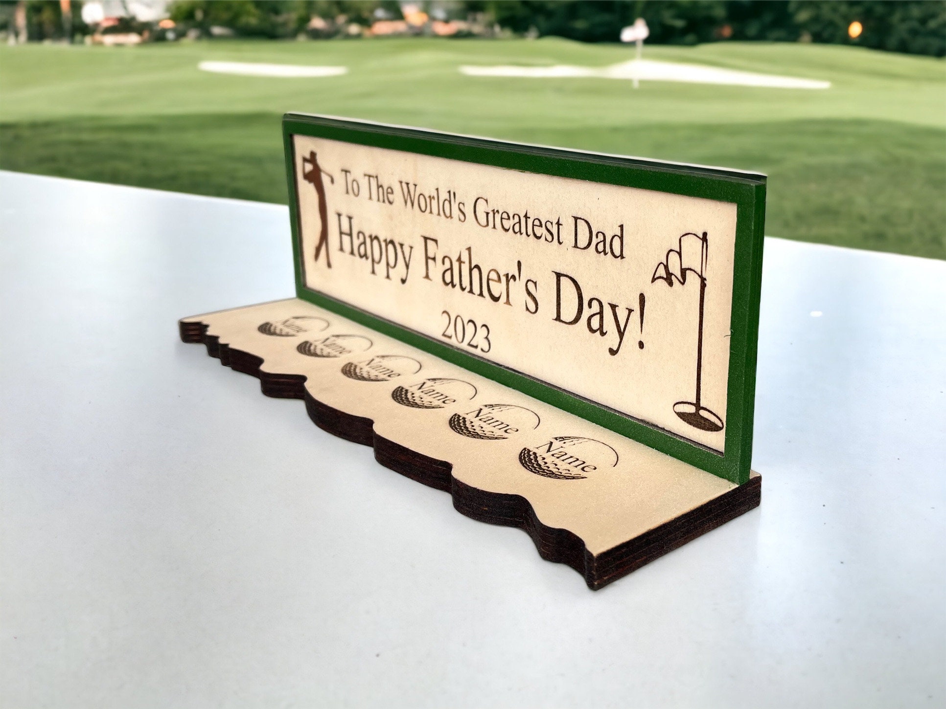 Personalized Golf Plaque SVG Digital Download Laser Cut Golf File Gift ...