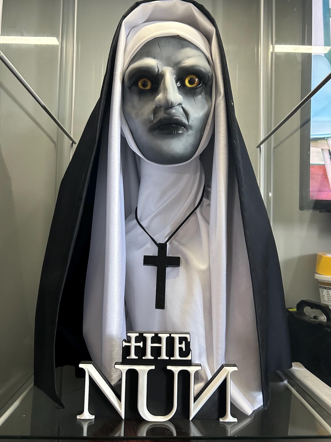 1:1 Lifesize Valek the Conjuring Inspired Demon Nun Bust - Etsy