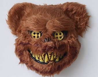 Masquerade Bear Mask - Etsy