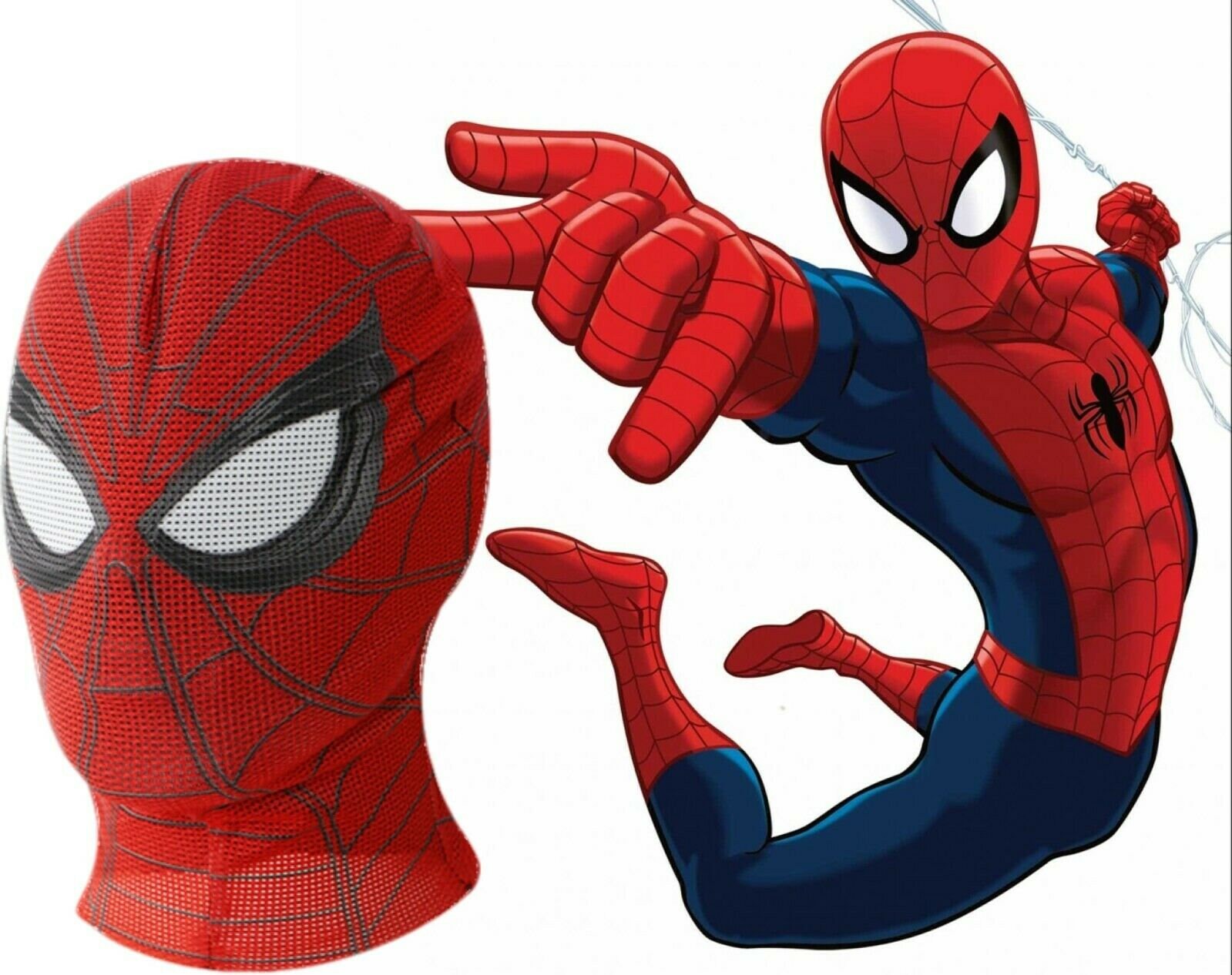 Spiderman Cartoon Standing