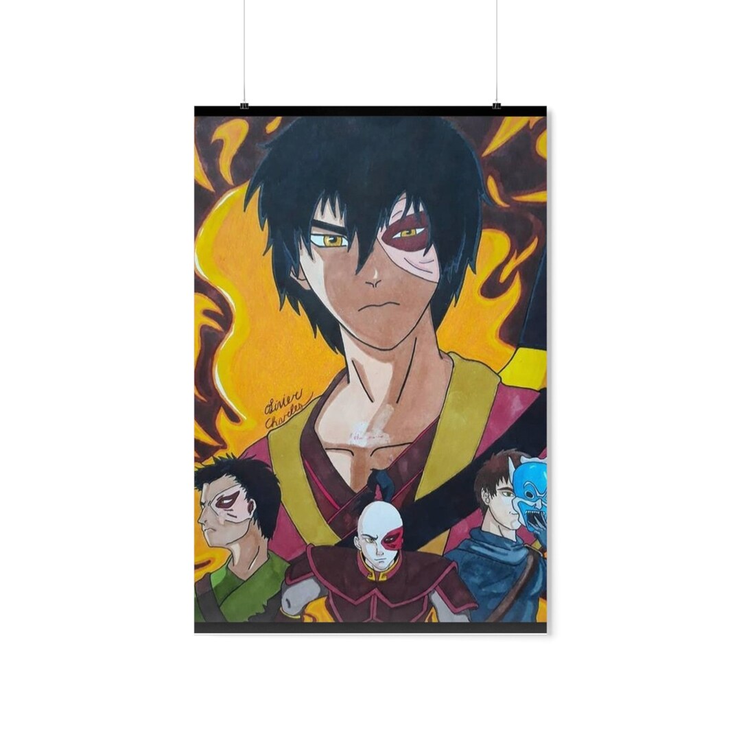 Prince Zuko Collage Poster - Etsy