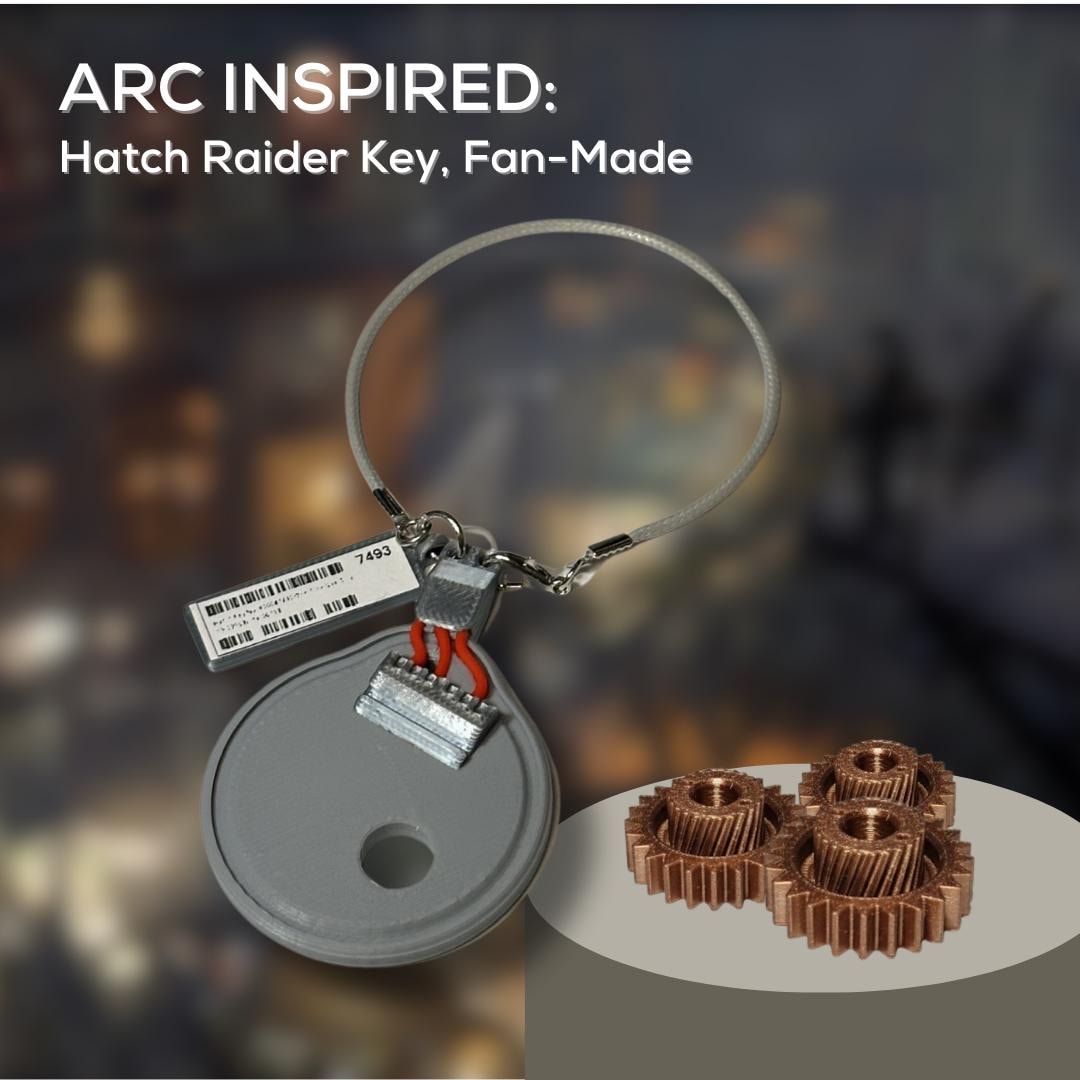 Arc Inspired: Hatch Raider Key, Fan-made - Etsy