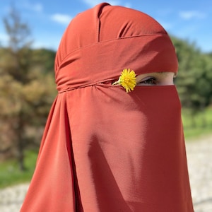 Niqab in Multiple Colors With Matching Hijab Combination - Premium ...